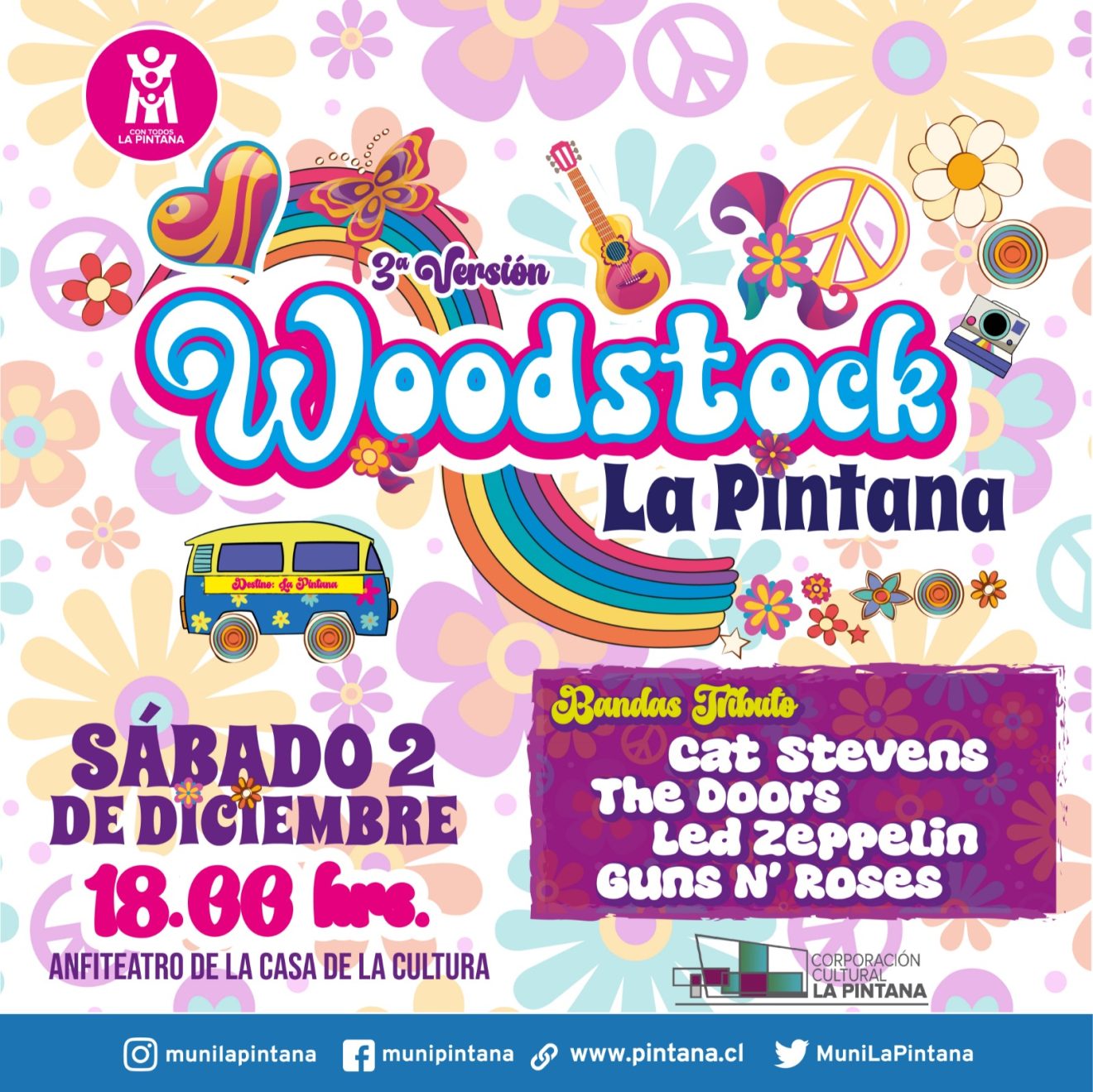 El Woodstock La Pintana 2023 – Corporación Cultural de La Pintana